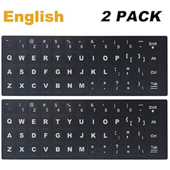 Amazon.com: Finger Position Keyboard Stickers Labels Decals for the ...