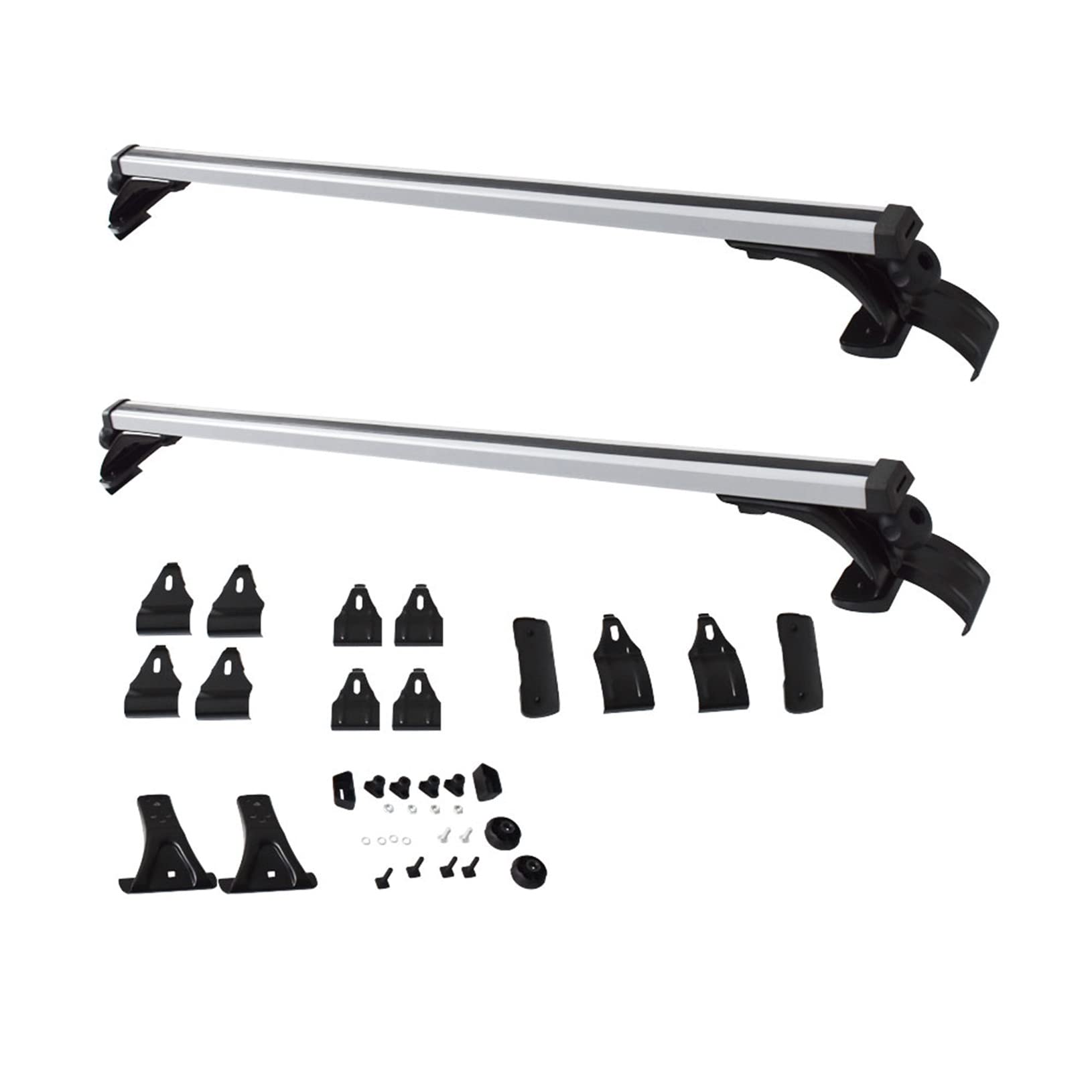 Universal 48" Inch (120CM) 330LB (150KG) Car Top Roof Cross Bar Luggage ...