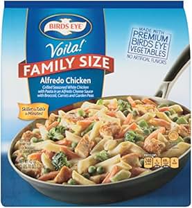 Birds Eye Voila! Frozen Entrée, Alfredo Chicken, Skillet to Table in ...