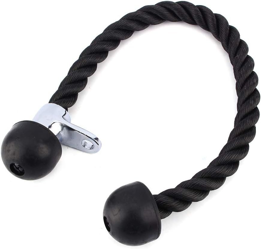 Tricep Rope, Aukson Pull Press Down Push Pull Cord Heavy Duty Tricep ...
