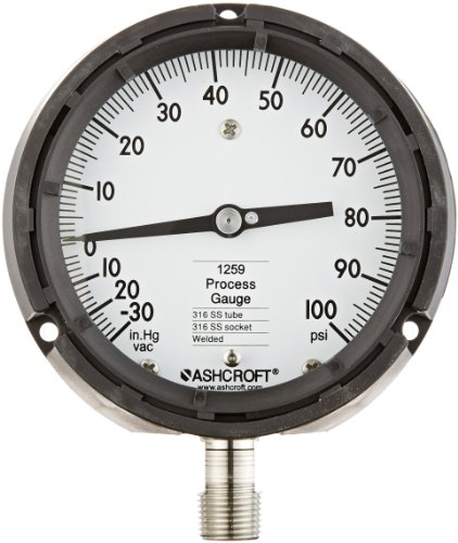 Buy Ashcroft Type 1259 Fiberglass Reinforced Thermoplastic Solid Front ...