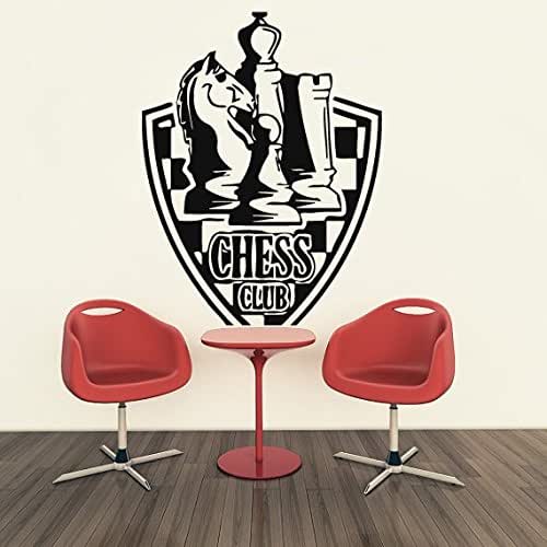 Amazon.com: chess wall decal chess board wall sticker chess set wall ...