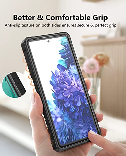 WTYOO for Samsung Galaxy S20-FE Case: Military Grade Drop Proof Protection Mobile Cover with ...