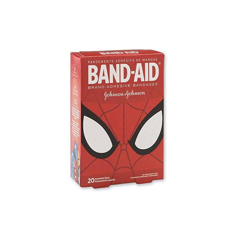 Band-Aid® Spider-Man Bandages - First Aid Supplies - 20 per Pack ...