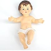 Amazon.com: Resin Baby Jesus Figurine in Holy Cloth - Nativity ...