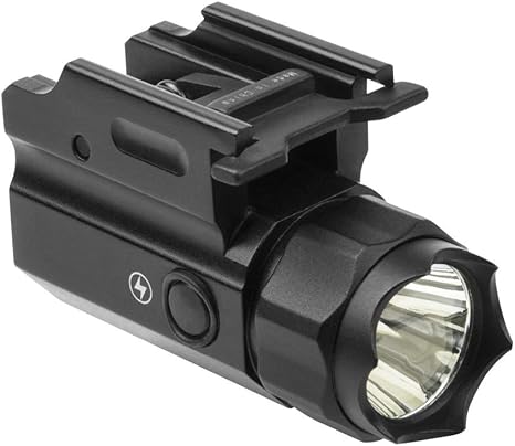 Amazon.com: M1SURPLUS Compact Size Tactical LED Flashlight with ...
