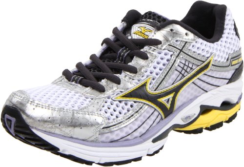 Mizuno Women's Wave Rider 15 WideOrange Running,White/Dark Shadow ...