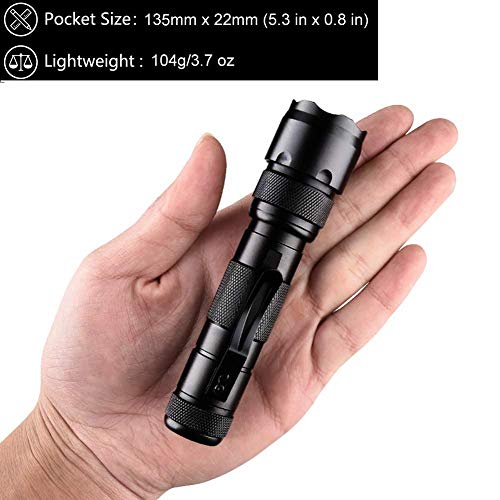 Single Mode Flashlight,Ultra Bright 1000 Lumen Tactical Flashlight ...