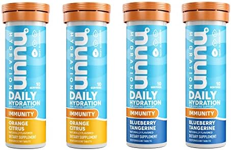 Nuun Hydration Immunity Electrolyte Tablets With 200mg Vitamin C ...