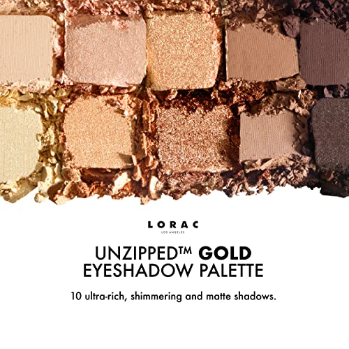 LORAC Unzipped Eye Shadow Palette | Matte & Glitter Finish Eyeshadow ...