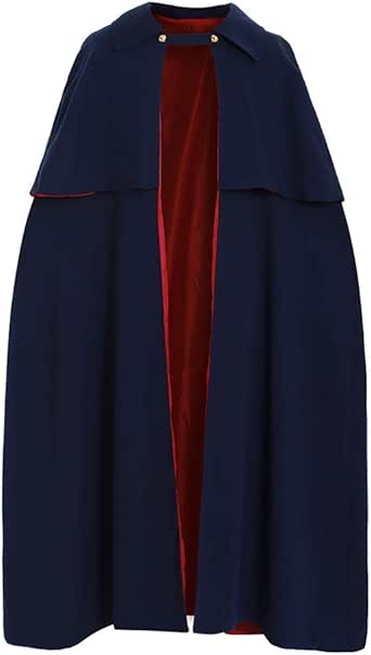 Amazon.com: 18th Century Men’s Cloak Historical Renaissance Cape Cloak ...