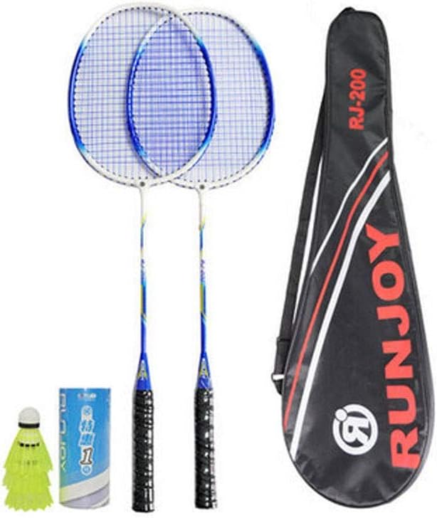 Amazon.com : Badminton Racket, Aluminum Frame Nylon Line Oval Frame ...