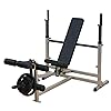 Body-Solid (GDIB46LP4) PowerCenter Combo Bench, All-in-One Weight Gym ...