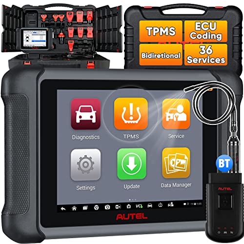 Autel MaxiSYS MS906TS Diagnostic Scan Tool, 2023 Same as MS906PRO-TS/ MK906 PRO TS, Upgrade of ...