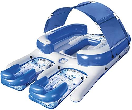 Bestway CoolerZ Tropical Breeze III Inflatable 8-Person Floating Island ...