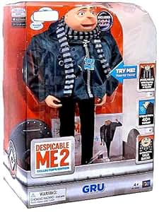 Amazon.com: Despicable Me 2 Me2 Interactive talking GRU action figure ...
