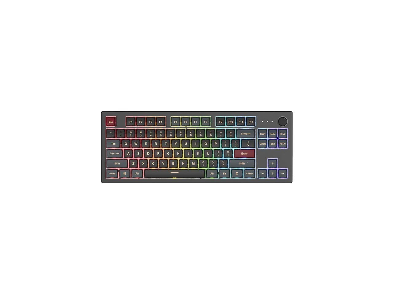 **SEE PHOTOS** MKey TKL Mechanical Gaming Keyboard: Customizable RGB ...