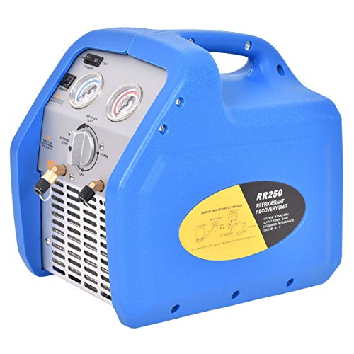 Goplus® Refrigerant Recovery Unit Automotive HVAC Recovery System 110V ...