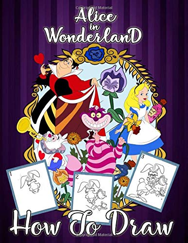 How to Draw Alice in Wonderland: Easy Step-by-step Drawing Guide, 2 in ...