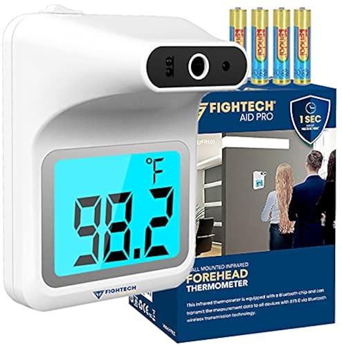 2022 Wall Mounted Thermometer Indoor | Infrared Forehead Wall Moount Thermometer with Bluetooth ...