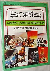 Boris: Fantasy & Space Poster Book: Vallejo, Boris: 9780307138507 ...