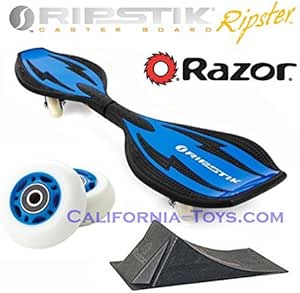 Amazon.com: RipStik Blue Razor Mini Ripster Castor Board with Extra Set ...