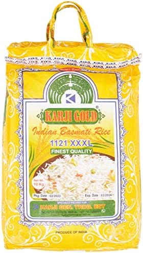 Karji Gold Indian Basmati Rice 1121 XxXL, 10 Kg price in UAE | Amazon ...