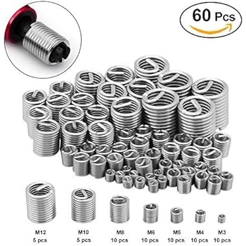 Amazon.com: Heli-Coil Multi Helicoil 5546-6 M6 x 1 Metric Coarse Thread ...