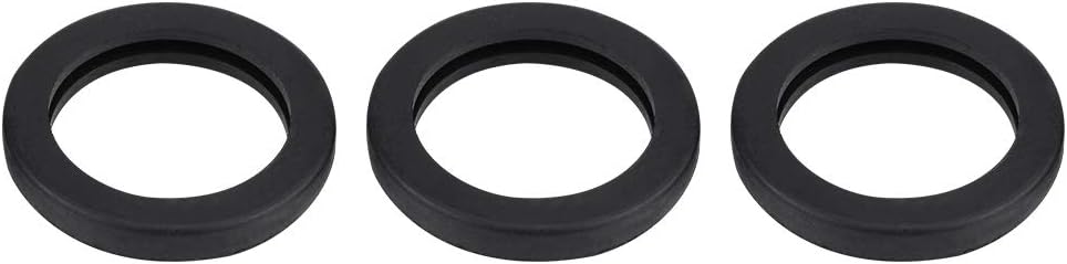 Rubber Gas Spout Gaskets Replacement, Keenso 3Pcs Universal Fuel Gas ...