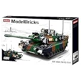 Sluban M38-B0839 Modelbricks-Leopard 2a5 Main Battle Tank 2in1 ...