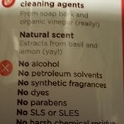 Amazon.com: Bissell Natural Fruit and Vegetable Wash, Basil Lemon, 32 ...