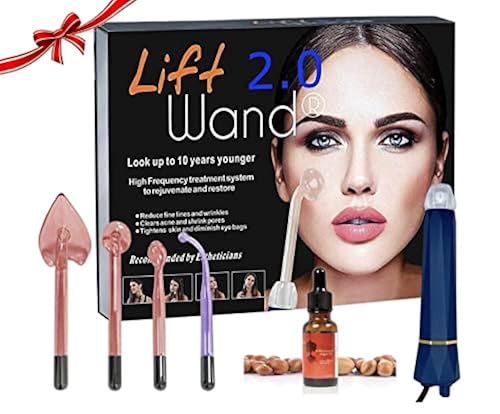 Lift Care Lift Wand 2.0 High Frequency Machine w/ Nose Attachment ...