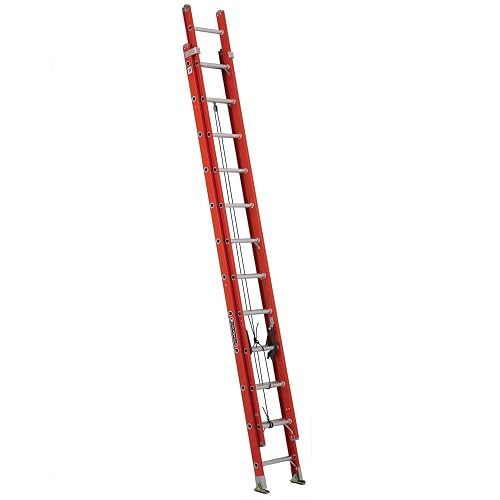 Louisville Ladder FE3224 Foot Extension Ladder, 24 ft, Orange in Oman ...