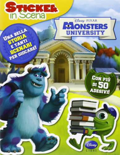 Monsters university. Sticker in scena: aa vv: 9788852216909: Books ...