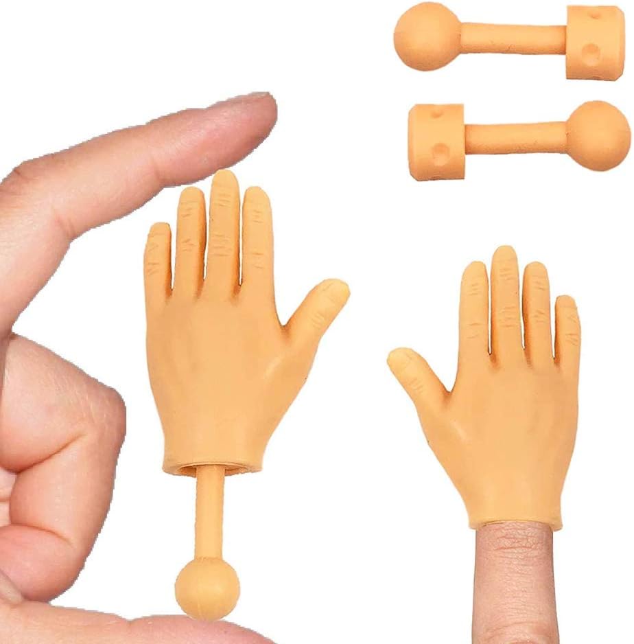 CreepyParty Tiny Hands on Sticks Little Finger Hands with Holder Mini ...
