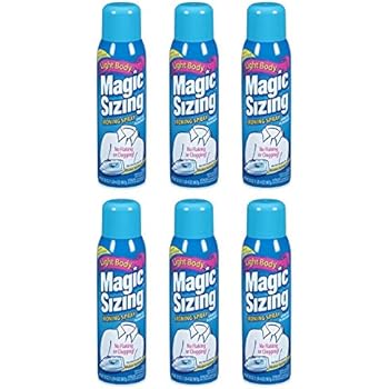 Amazon.com: Magic Sizing Spray Light Body 20 oz Cans (Pack of 6 ...