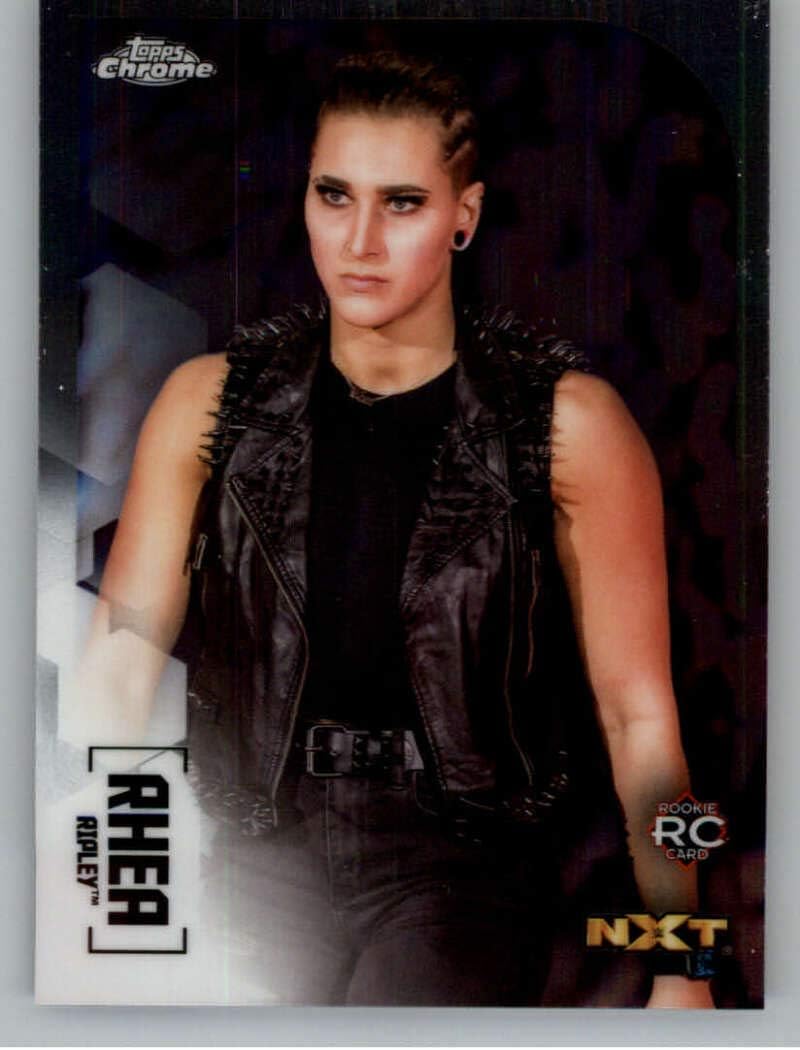 Amazon.com: 2020 Topps Chrome WWE #97 Rhea Ripley NXT Wrestling Trading ...