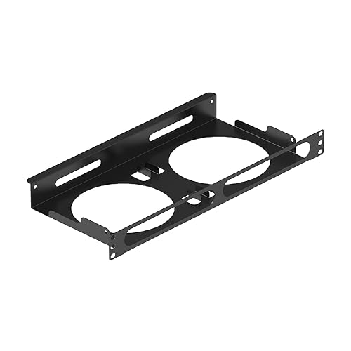 UCTRONICS Upgraded Mac Mini Rack Mount, 19" 1U Rackmount Supports 2 ...