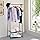 SONGMICS Metal Coat Rack Clothes Stand with 2-tier Clothes Shoe Hat ...
