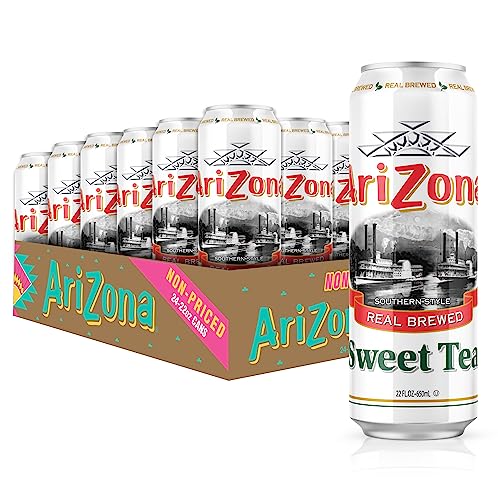 AriZona Sweet Tea - Big Can, 22 Fl Oz (Pack of 24) | Pricepulse