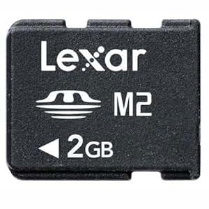 Amazon.com: Lexar Memory Stick Micro (M2) 2GB Flash Memory Card with ...