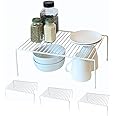 Amazon.com: Evelots Kitchen Cabinet Wire Shelf Organizer/Rack - 4 Pack ...