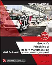 Groover's Principles Of Modern Manufacturing: Mikell P. Groover ...