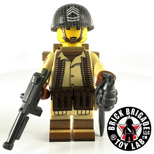 Brick Brigade Custom Lego Military Soldier Minifigure Model Soldiers Us ...