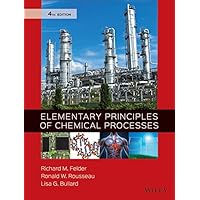 Amazon.com: Elementary Principles of Chemical Processes: 9780470616291 ...