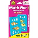 School Zone - Math War Multiplication Game Cards - Ages 8 and Up ...