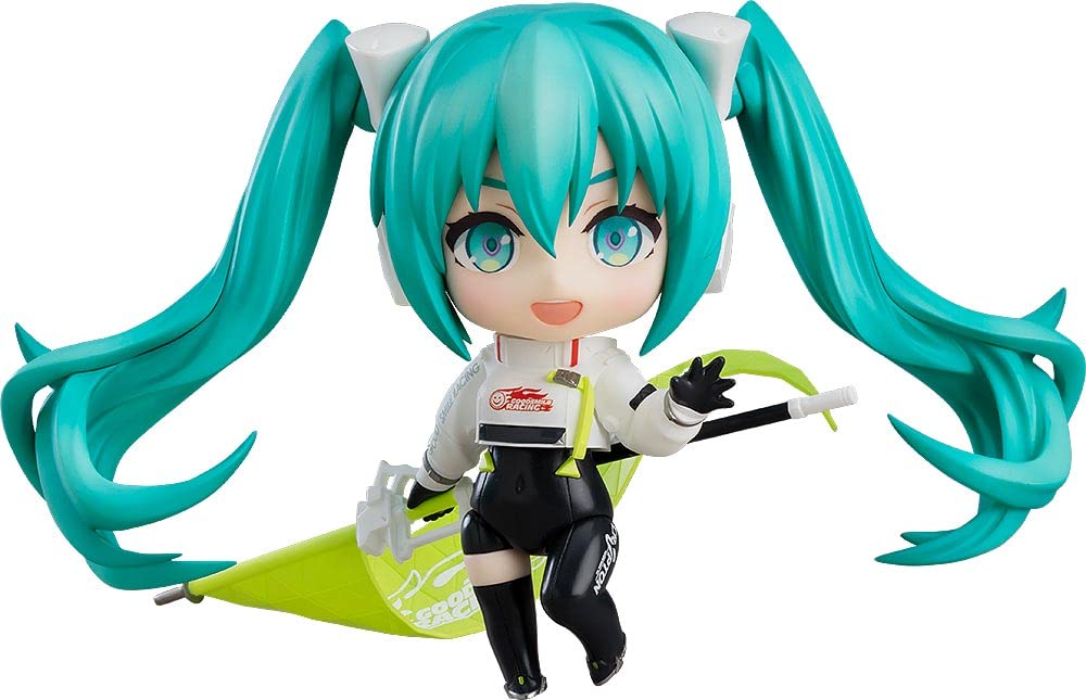 Good Smile Hatsune Miku GT Project: Racing Miku (2022 Ver.) Nendoroid Action Figure, Multicolor ...