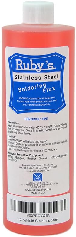 Superior Flux RubyFluid Stainless Steel: Amazon.ca: Tools & Home ...