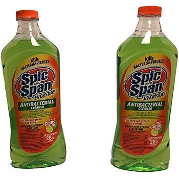 Amazon.com: Spic and Span Antibacterial Cleaner Refills 2 PACK - 28 fl ...