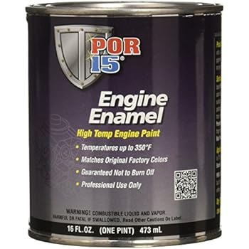 Amazon.com: POR-15 42168 Ford Green Engine Enamel - 1 pint: Automotive